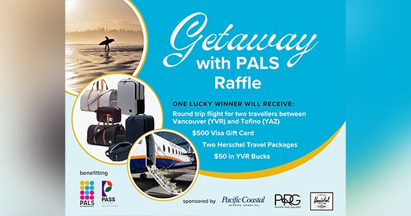 Order tickets for the Getaway with PALS Raffle | Raffle Nexus